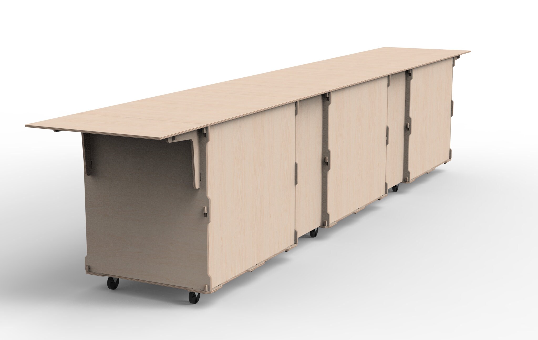 Modular Bar Cart Counter Connectable Bar Carts Expandable Party Station ...