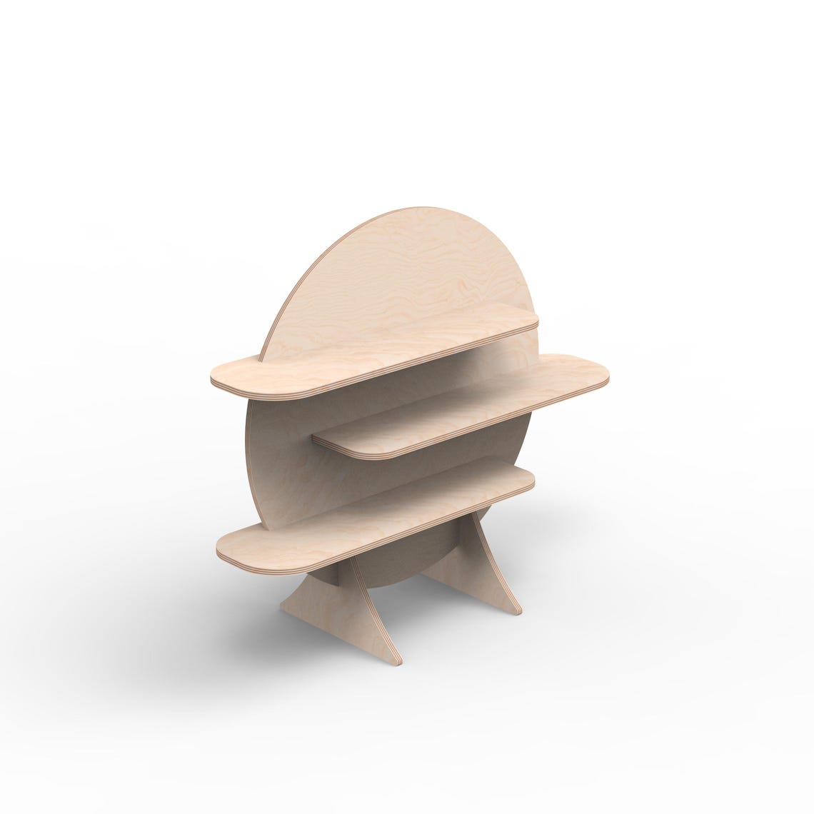 Portable Collapsible Display Stand | Shop & Market Shelves | Easy Setup ...