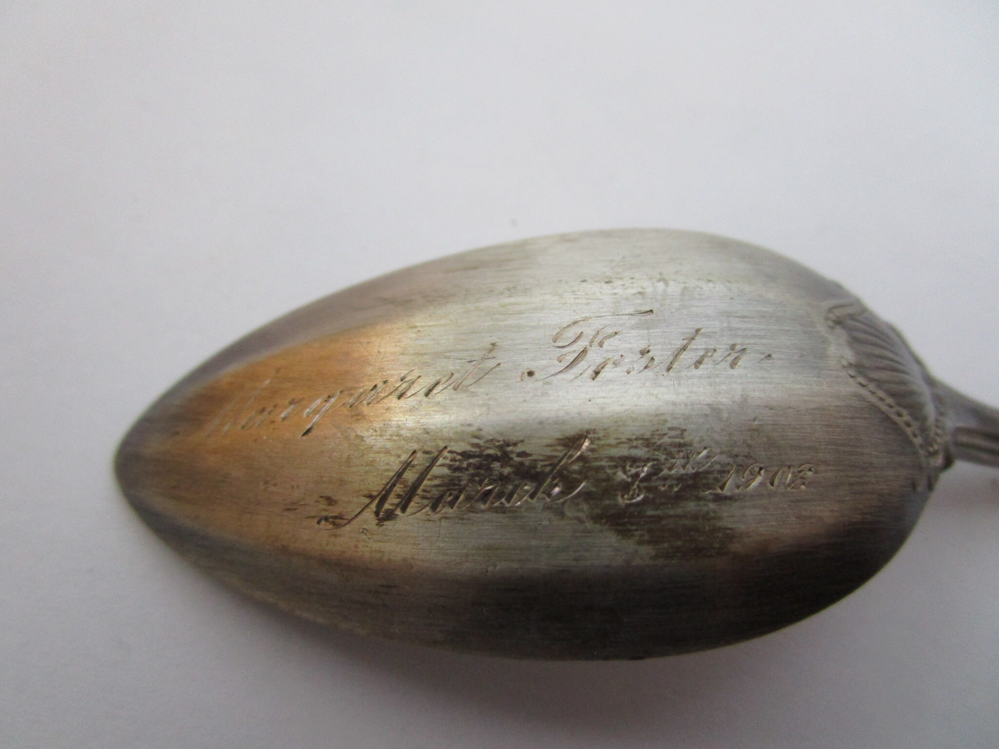 1895 Antique Fancy Sterling Silver Odd Serving Teaspoon - Etsy