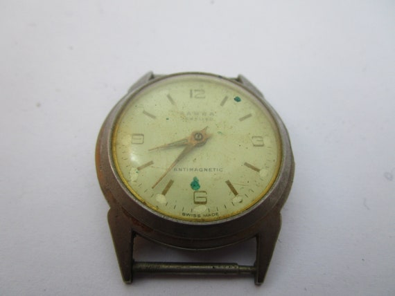 Antique Samba Swiss Made Men's Sport Wristwatch Jewel… - Gem