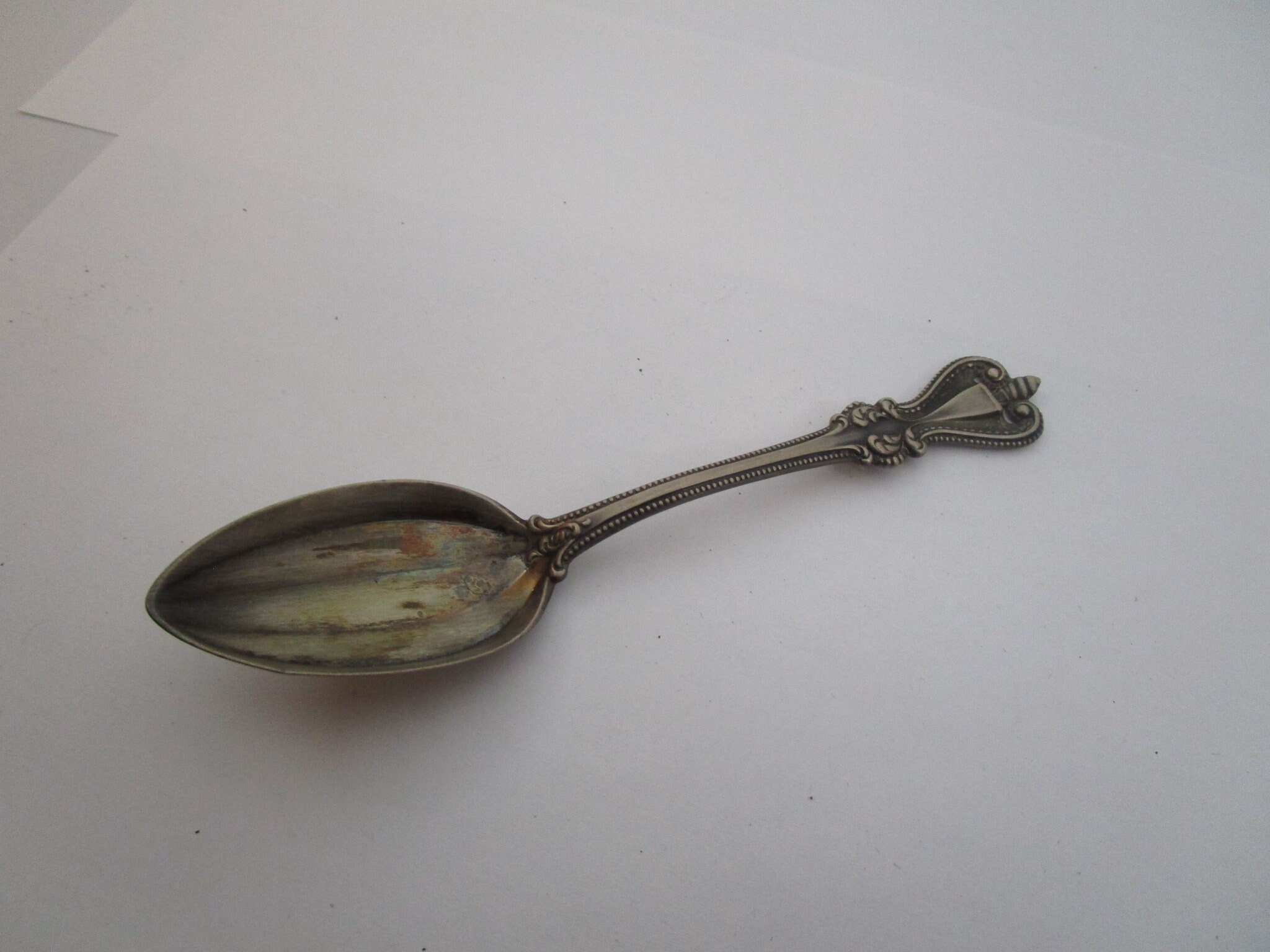 1895 Antique Fancy Sterling Silver Odd Serving Teaspoon - Etsy
