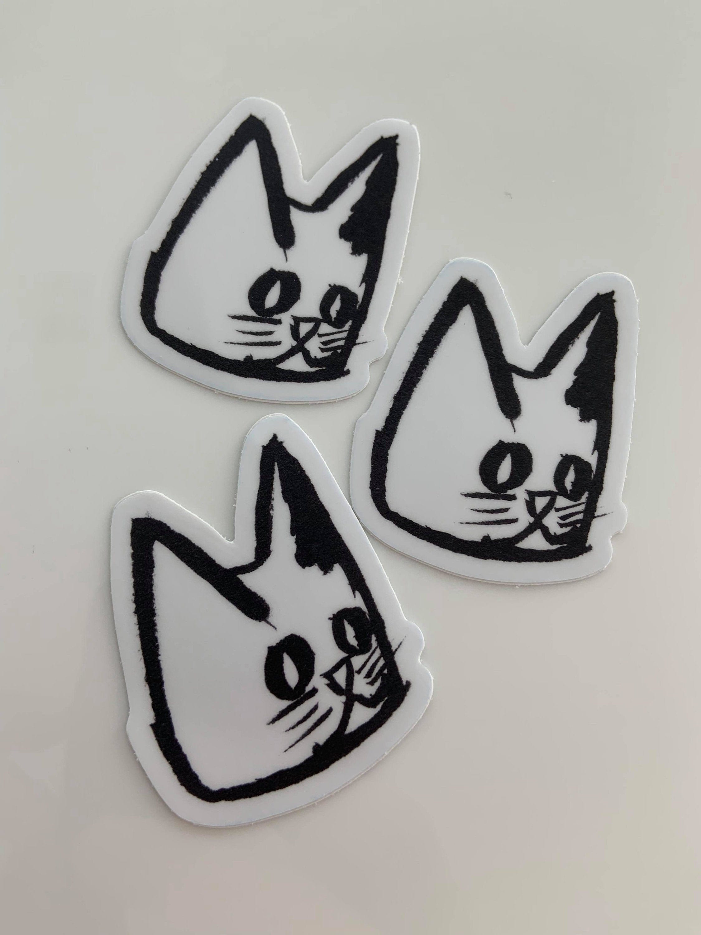 Cat Sticker - Etsy