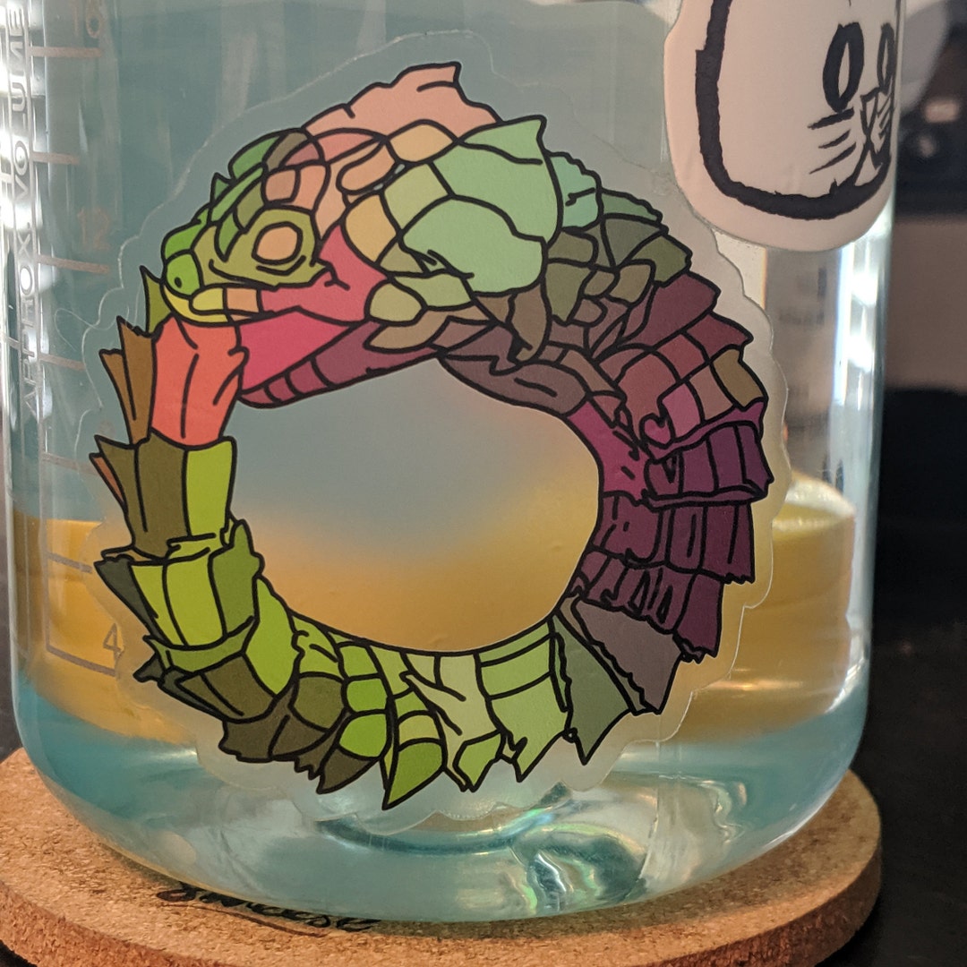 Aurora Ouroborealis Sticker - Etsy