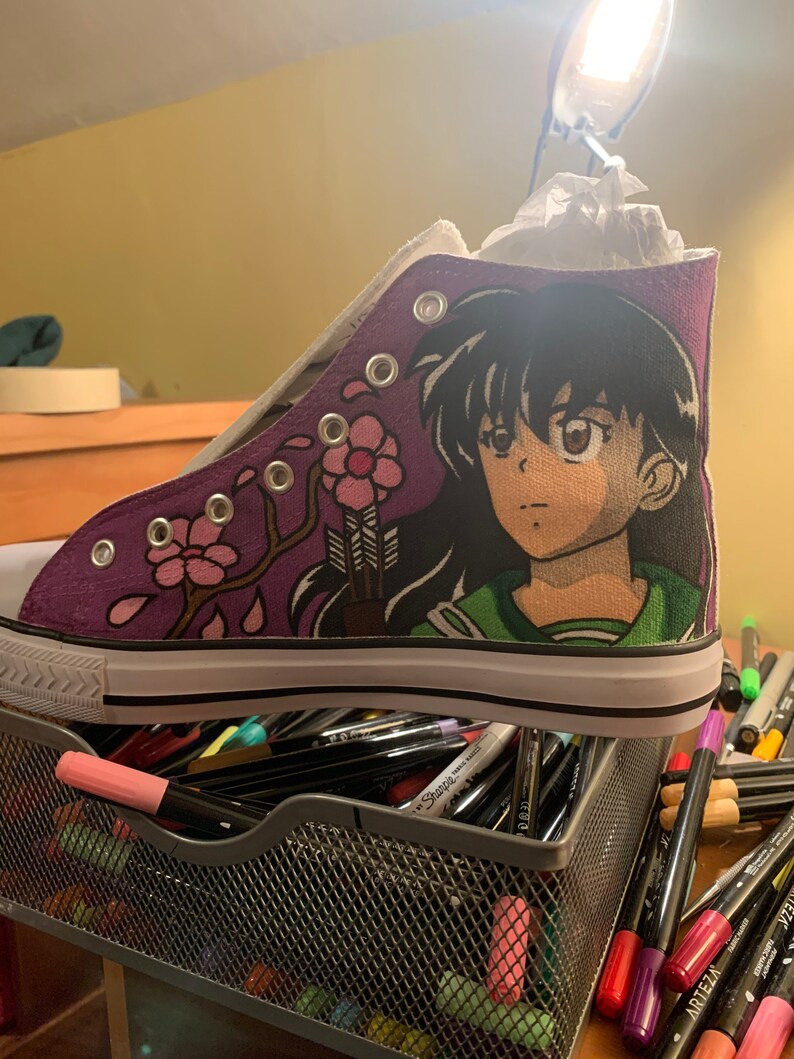 Custom Hand Drawn Shoes - Etsy