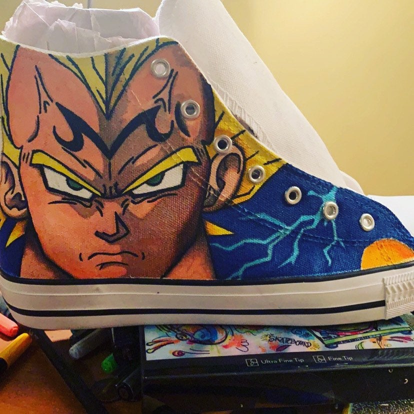 Custom Hand Drawn Shoes - Etsy