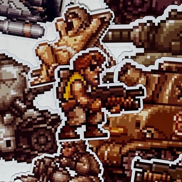 Metal Slug Sticker - Etsy