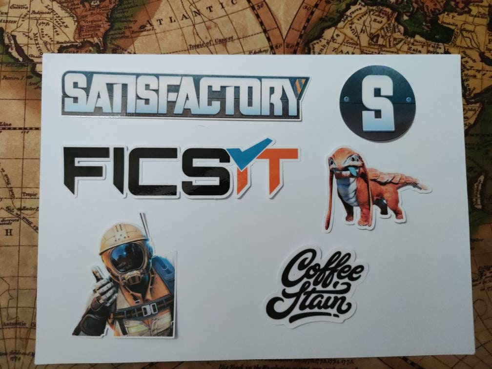 Satisfactory Sticker - Etsy