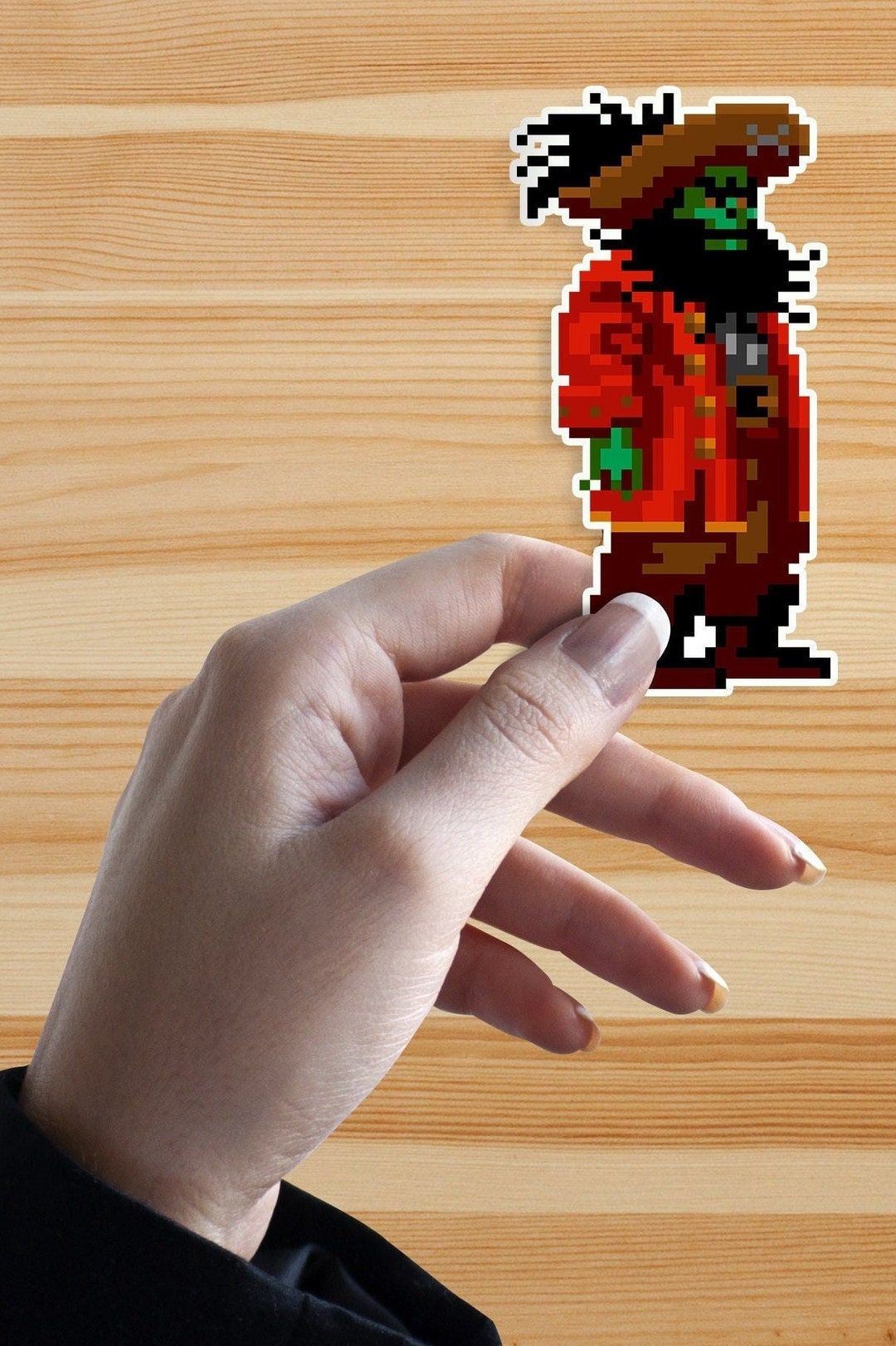 Sticker - Guybrush or Lechuck - the Curse of Monkey Island - Etsy