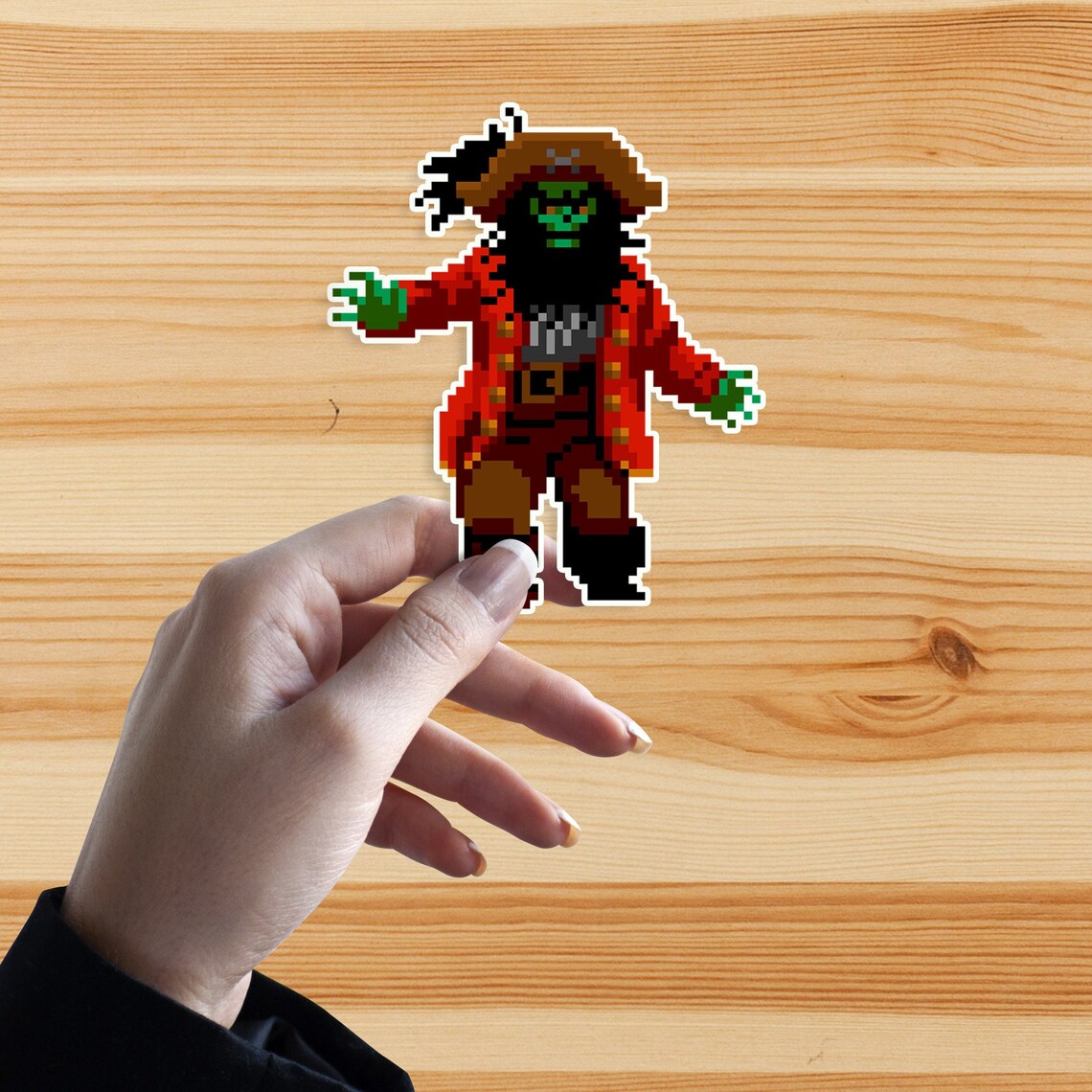 Sticker - Guybrush or Lechuck - the Curse of Monkey Island - Etsy