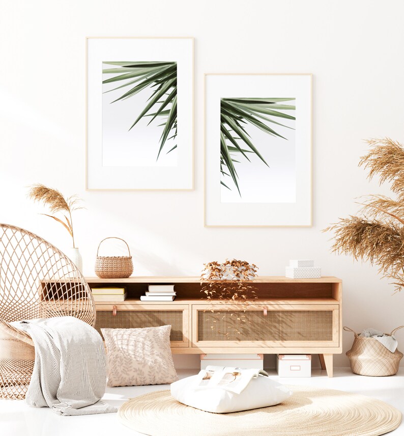 Office Wall Decor, Set of 2 Botanical Print for DIY Home Decor - Etsy