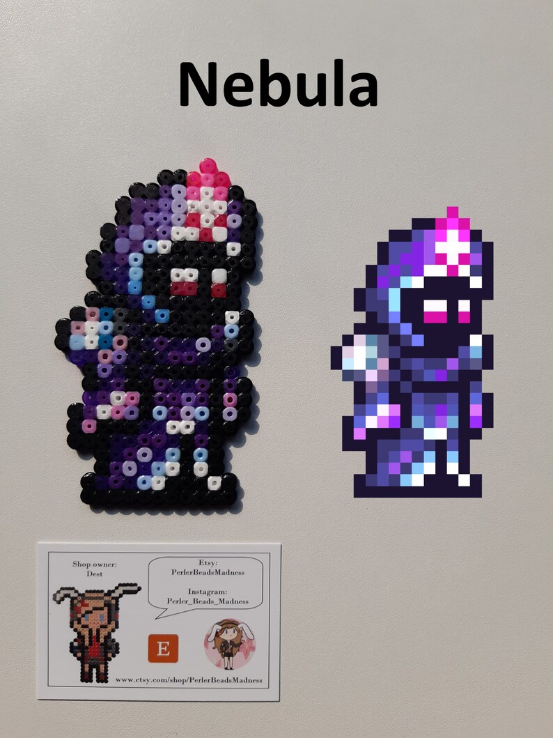 Terraria - Armor: Solar Flare, Vortex, Nebula, Stardust (perler Beads ...