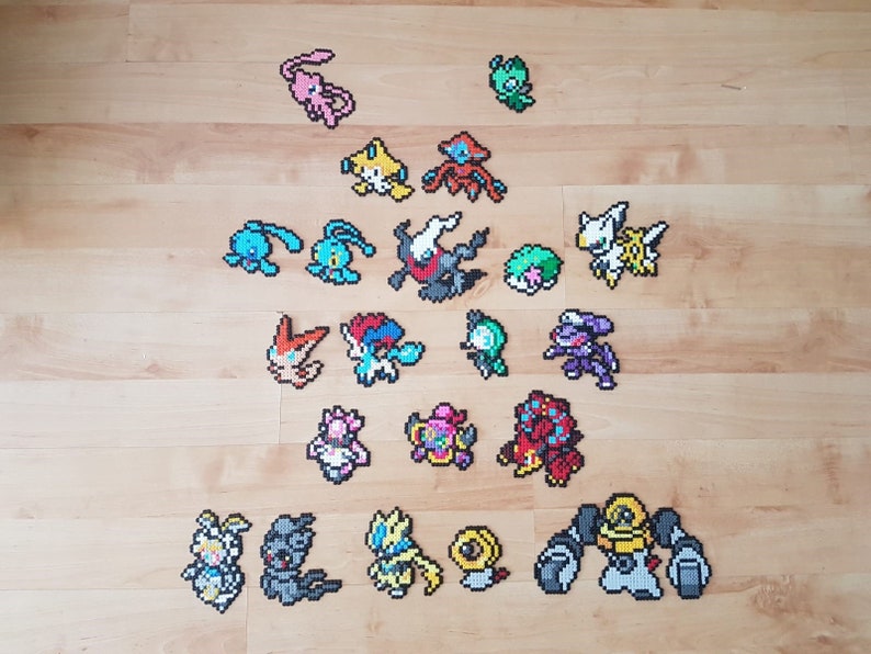Pokémon Mythicals Perler Beads | Etsy