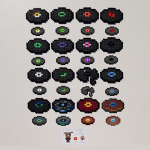 Minecraft Music Discs: 13, Cat, Blocks, Chirp, Far, Mall, Mellohi, Stal ...
