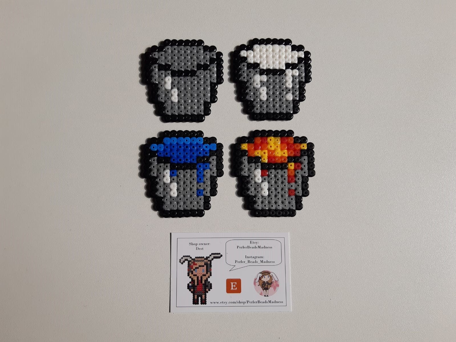 Minecraft Bucket Pixel Art