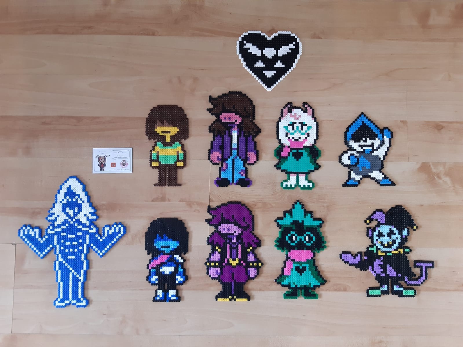 Deltarune Characters: Kris Susie Ralsei Lancer Jevil - Etsy UK