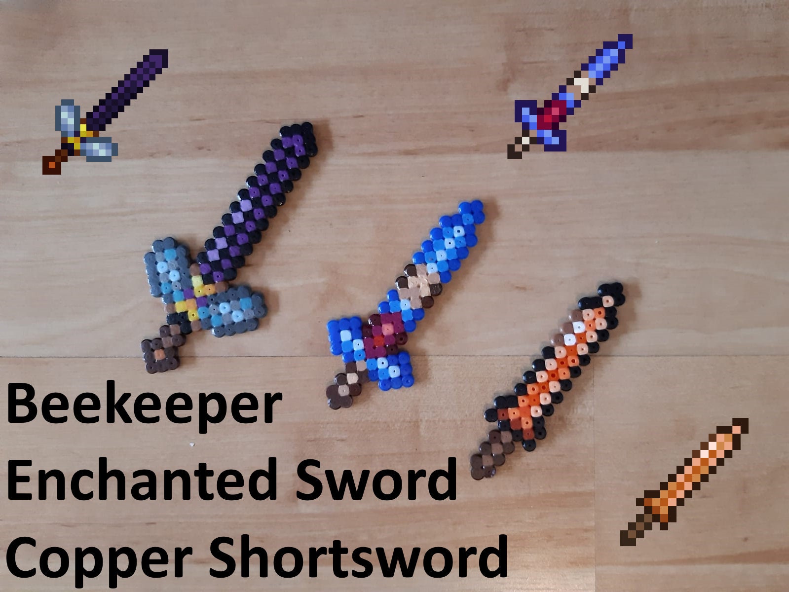 Terraria Swords Perler Beads | Etsy