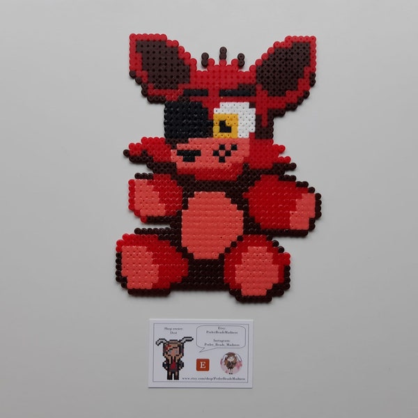 Five Nights at Freddys Perler Beads - Etsy