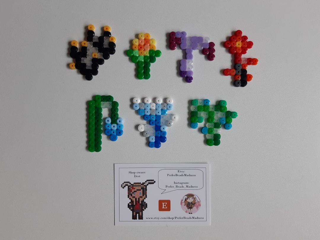 Terraria - Herbs: Blinkroot, Daybloom, Deathweed, Fireblossom, Moonglow ...