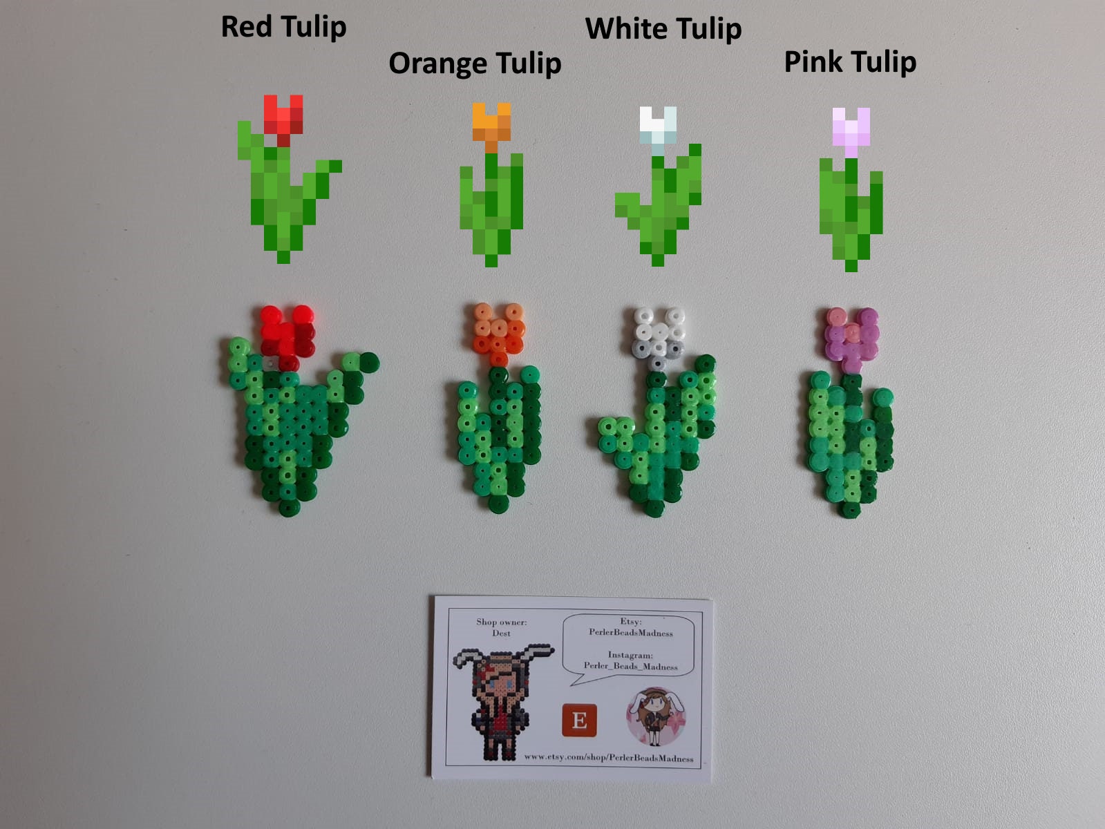 Minecraft Bloemen: paardenbloem papaver blauwe orchidee - Etsy Nederland