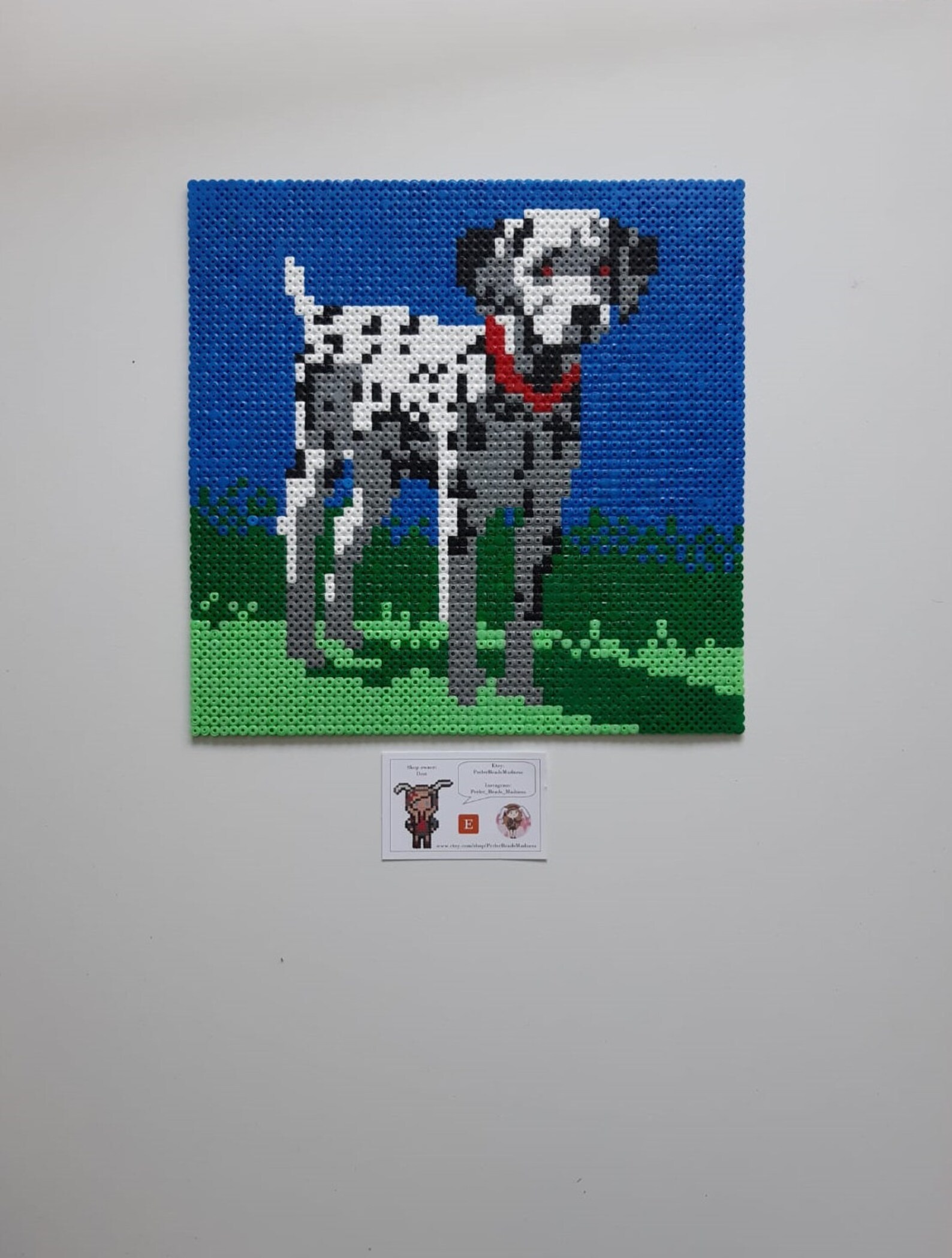 Dalmatian Dog ONLY 1 AVAILABLE Perler Beads | Etsy