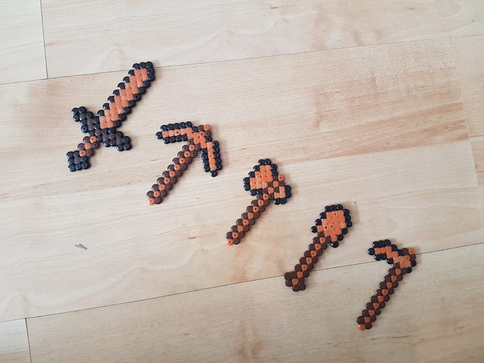 Minecraft Tools Perler Beads | Etsy