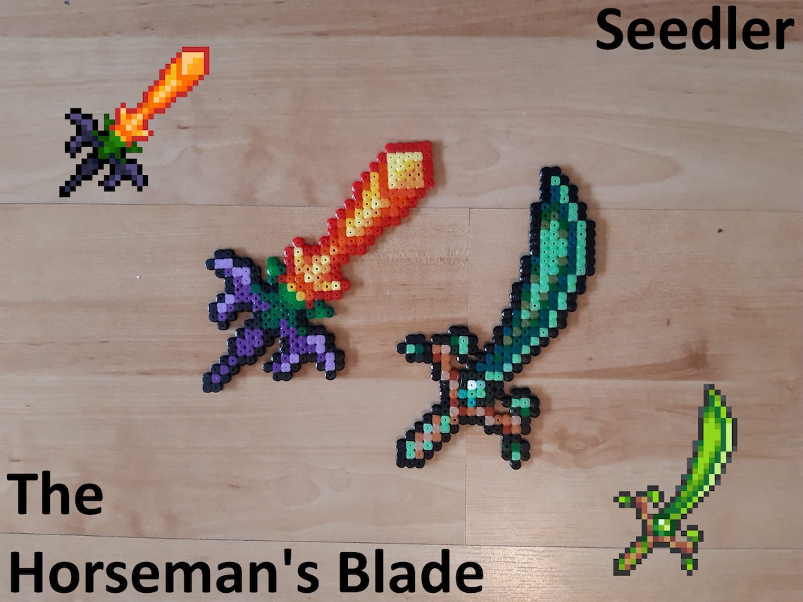 Terraria Swords Perler Beads | Etsy