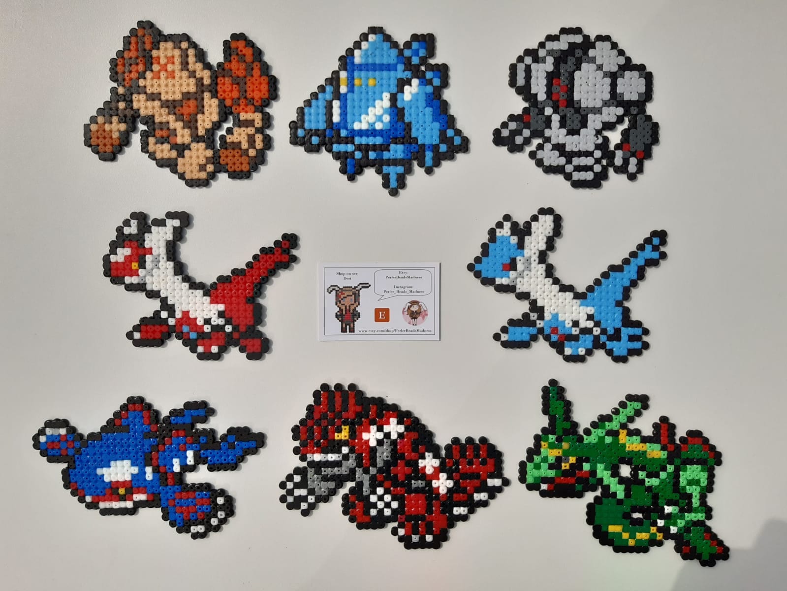 Perler Legendary Pokemon
