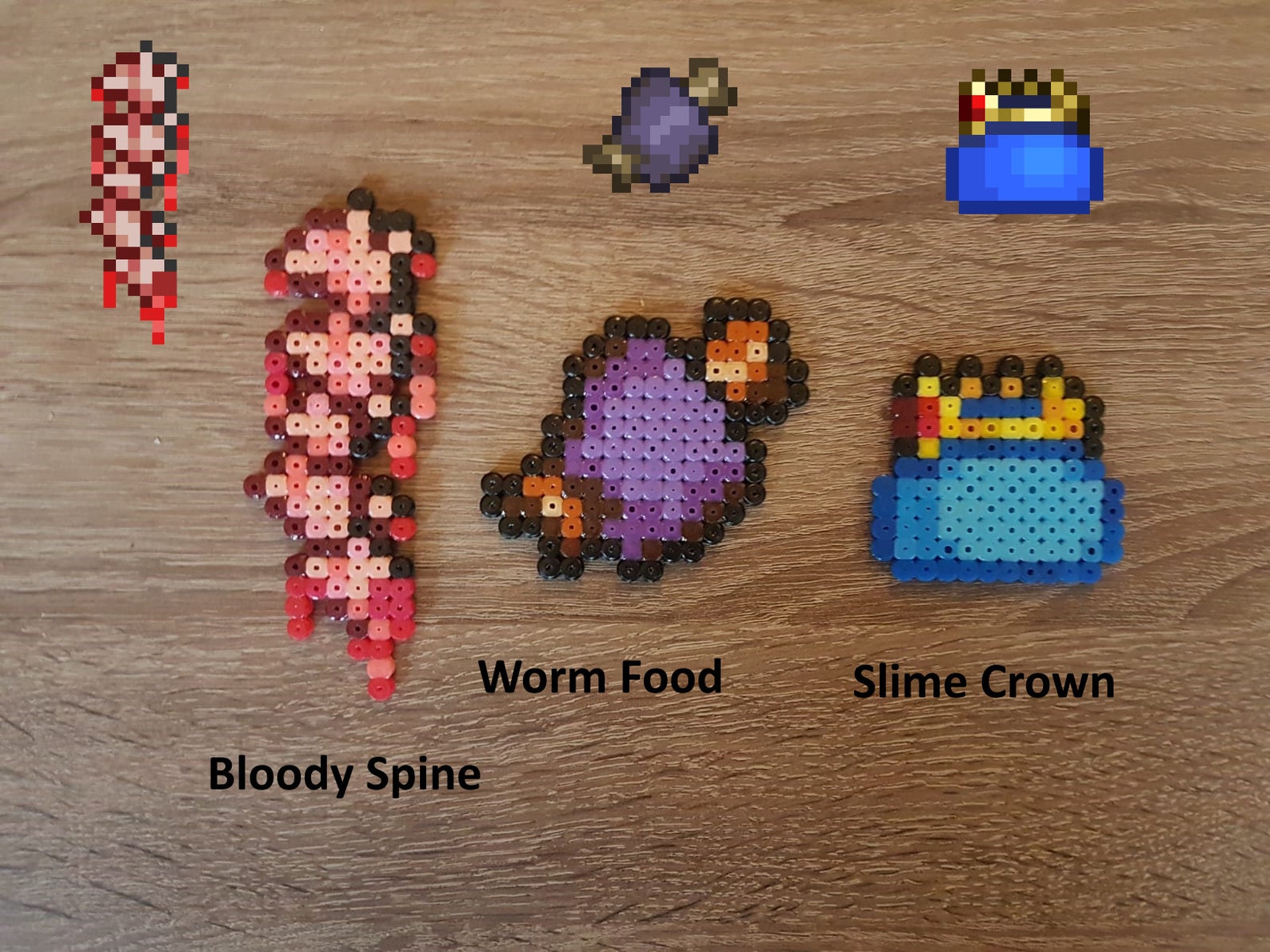 Terraria Boss / Event Summoning Items perler Beads | Etsy
