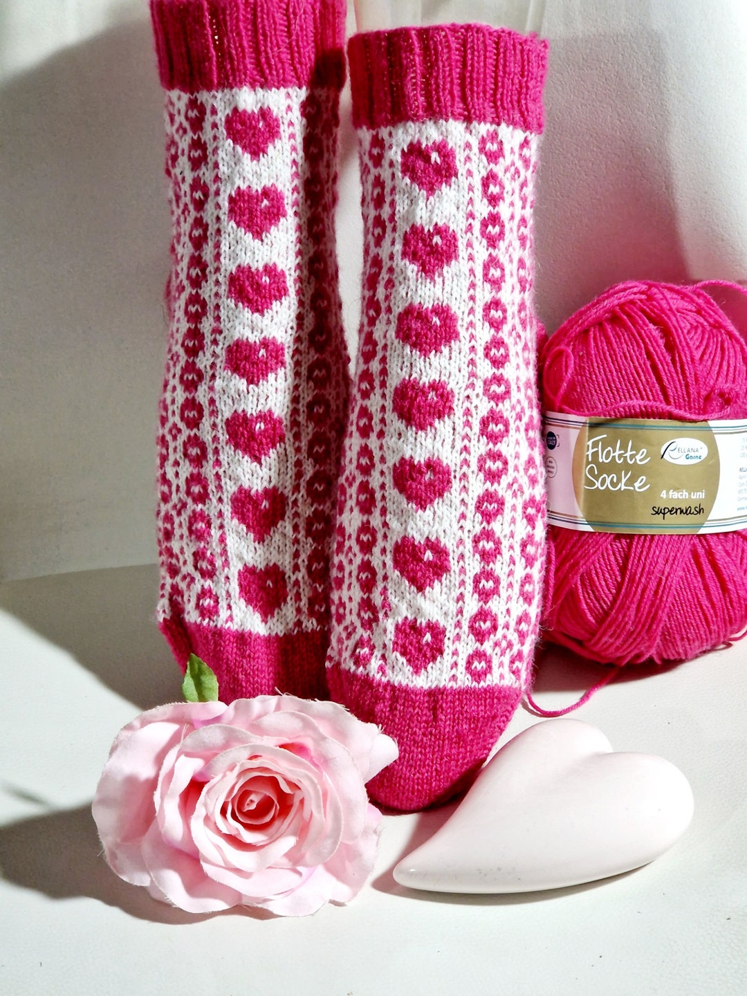 Knitting Pattern Socks, Sample Socks - Etsy
