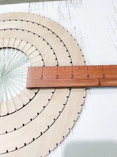 Thick Weaving Looms / Round Looms / Wood Hoops With Weaving - Etsy UK