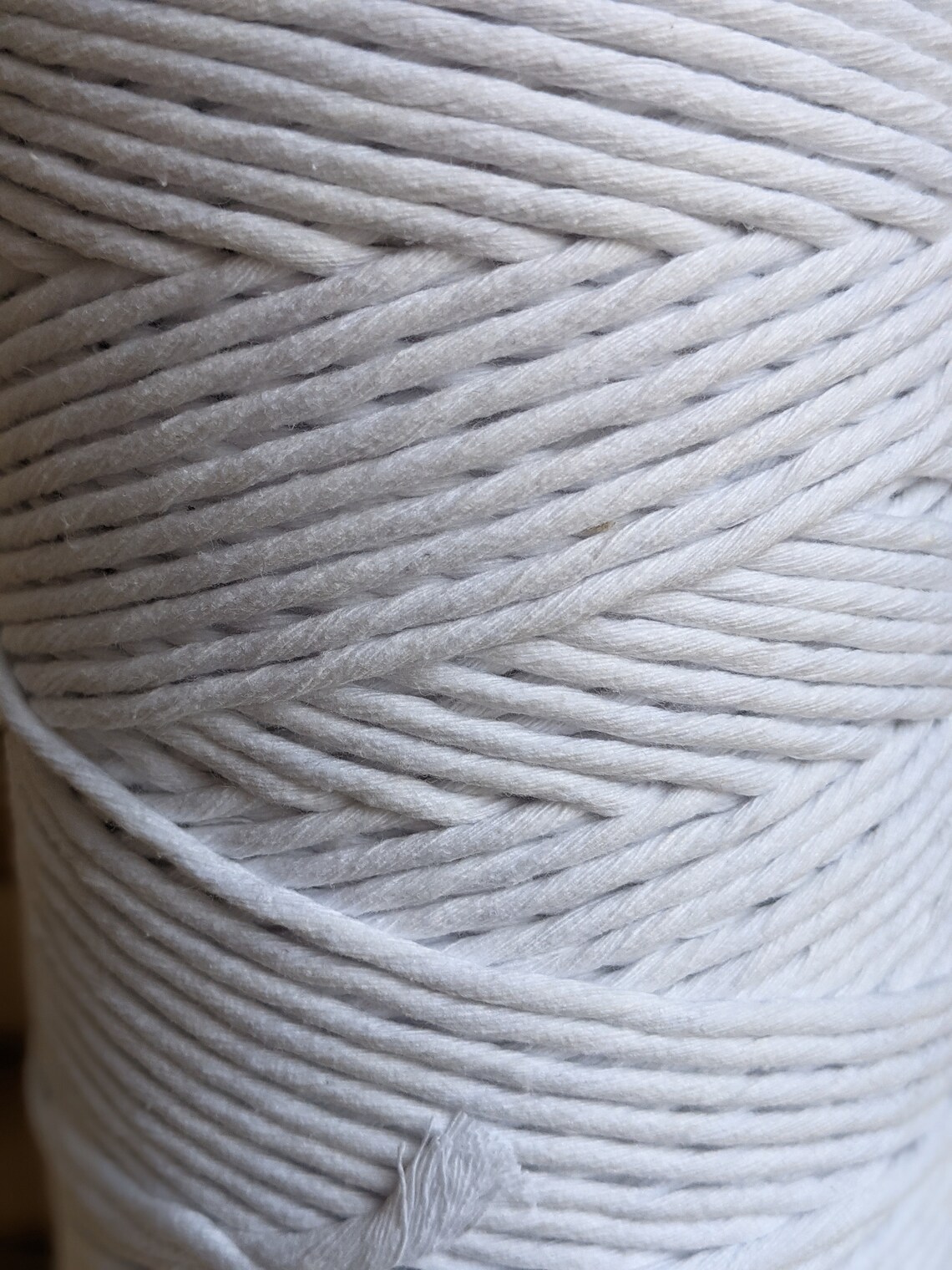 White / 982 Feet / Luxe 3mm Single Twist Macrame Cord / Bulk | Etsy