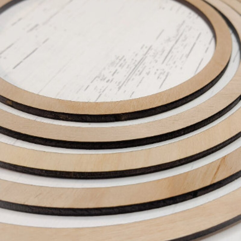 Wood Craft Hoops - Etsy