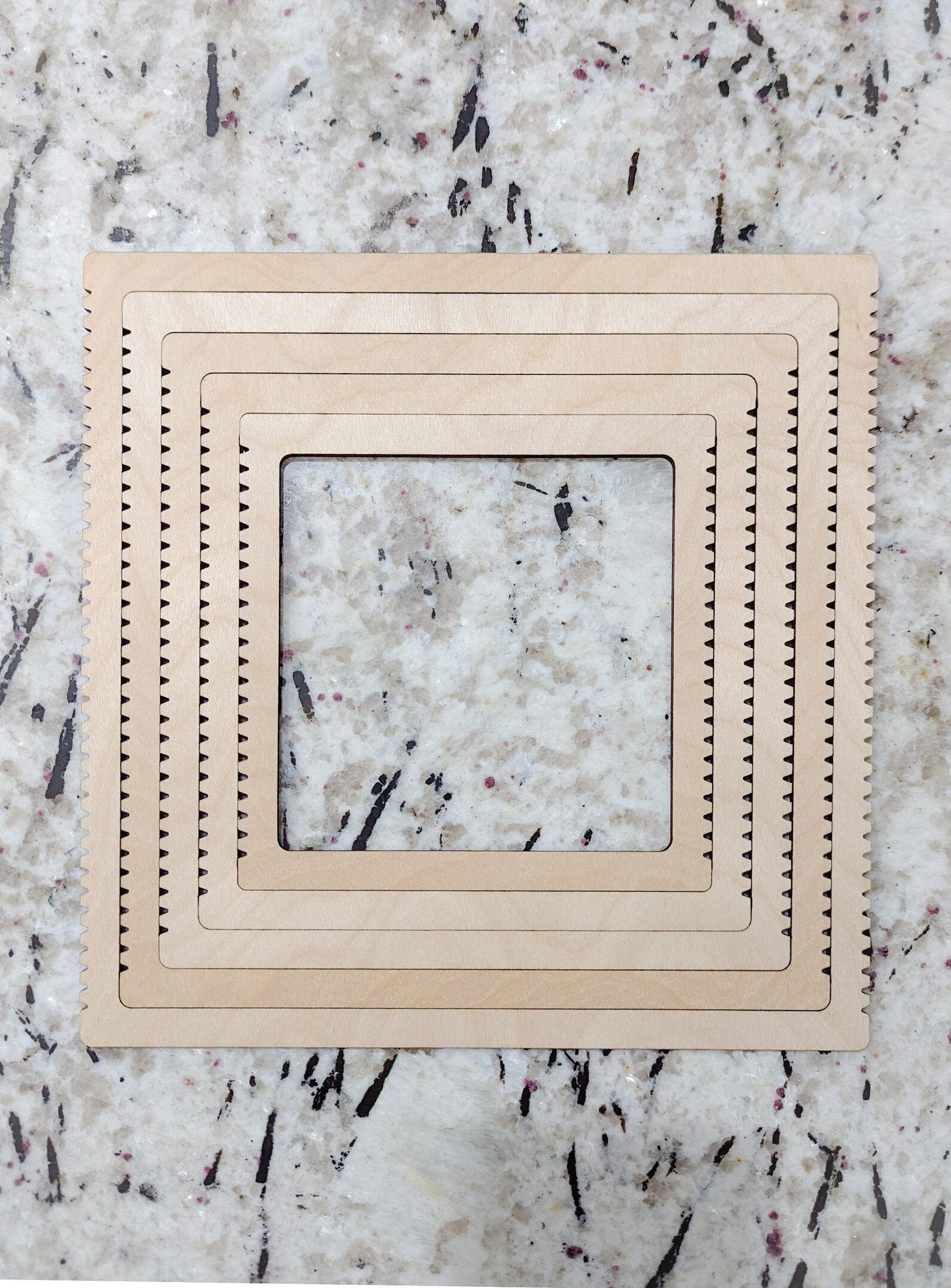 Square Weaving Looms / Set in of Square Looms / Wood Hoops - Etsy