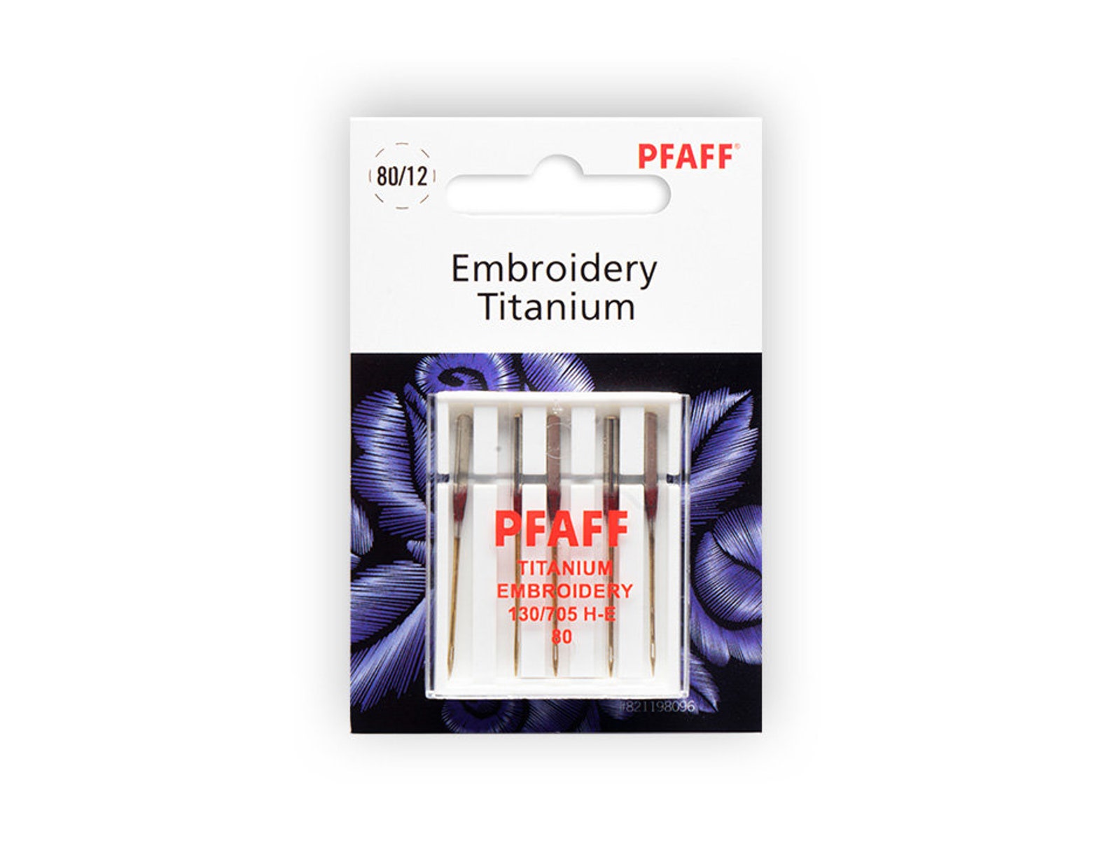Pfaff Embroidery Titanium Needles 5pk 130/705H Size 80/12 - Etsy