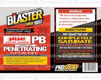 Pb Blaster Label - Etsy