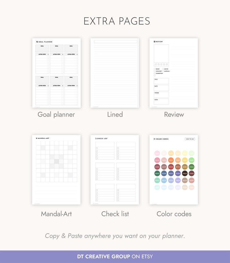 2026 Digital Planner for iPad Mini: Goodnotes & Notability (PDF ...