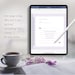 Digital Notebook for Digital Writing Template | Goodnotes Notability ...
