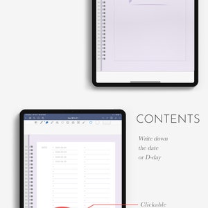 Digital Notebook for Digital Writing Template | Goodnotes Notability ...