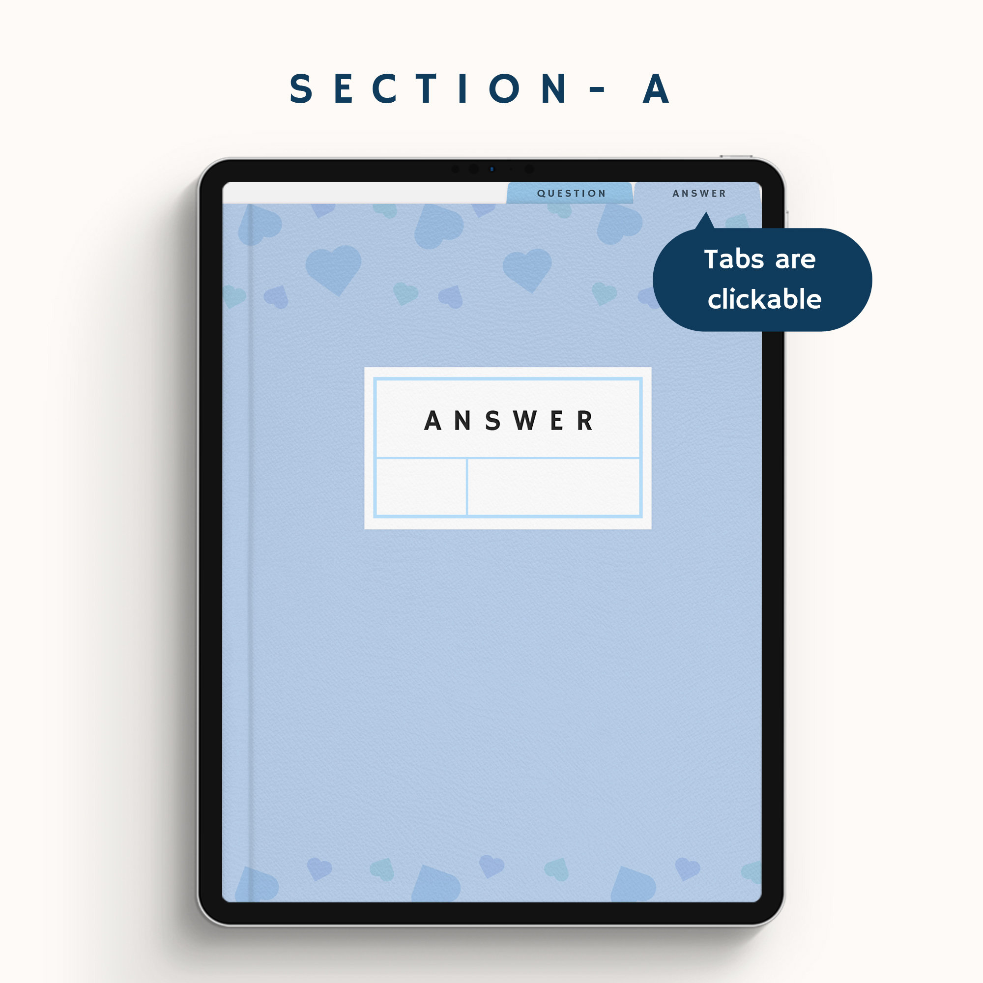 Q and A Digital Notebook Goodnotes Template Goodnotes - Etsy