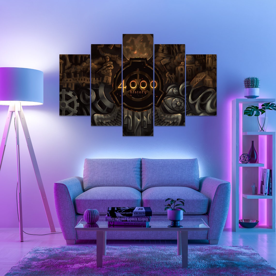 SCP wall decor SCP 40000 print SCP Foundation Scp wall art | Etsy