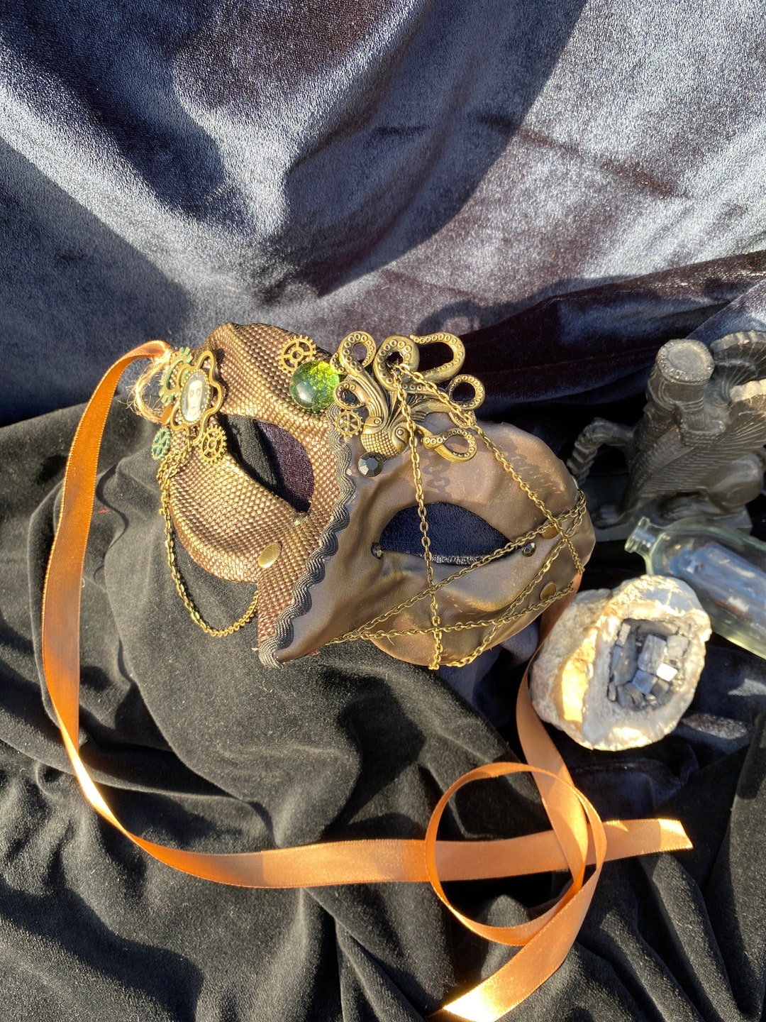 VENETIAN CULTIST Steampunk, Mask, Cosplay, Mask, Masquerade, Burning ...