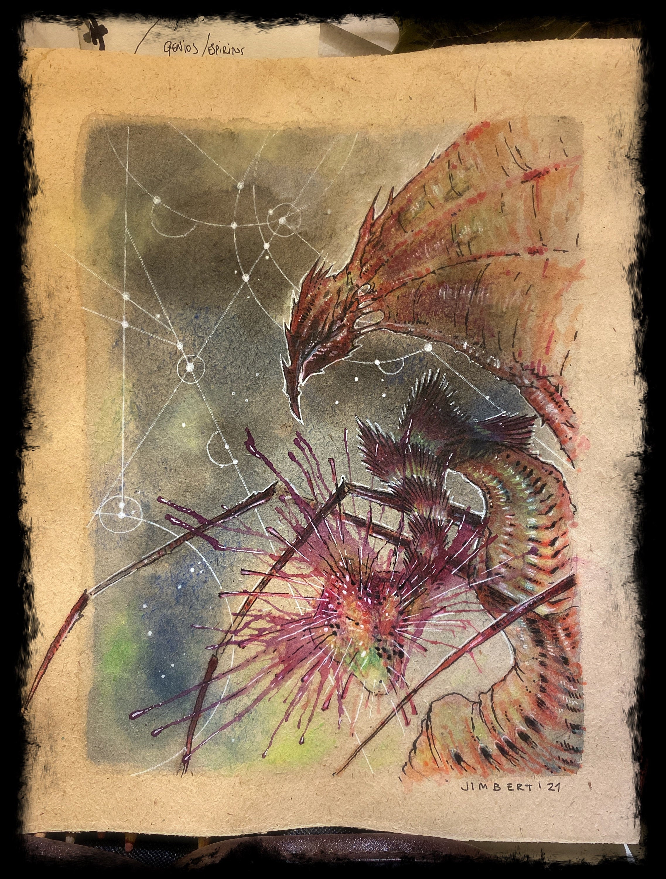 MI-GO from YUGGOTH , Mythos, Lovecraft, terror, creature, Chtulhu, illustration, ilustración ...