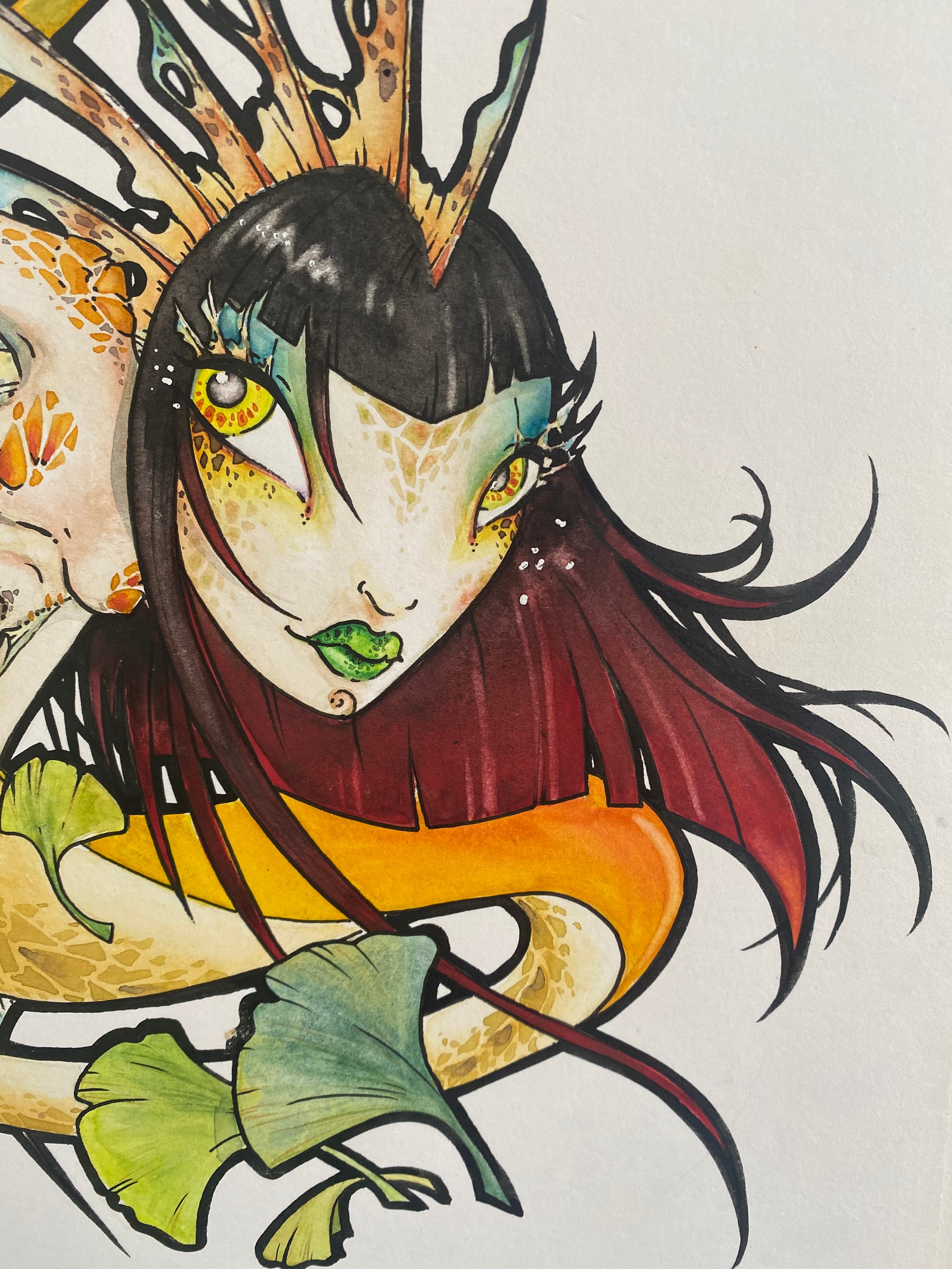 LAMIA, Faerie, Fairy Fantasy, Nature, Illustration, Watercolor ...