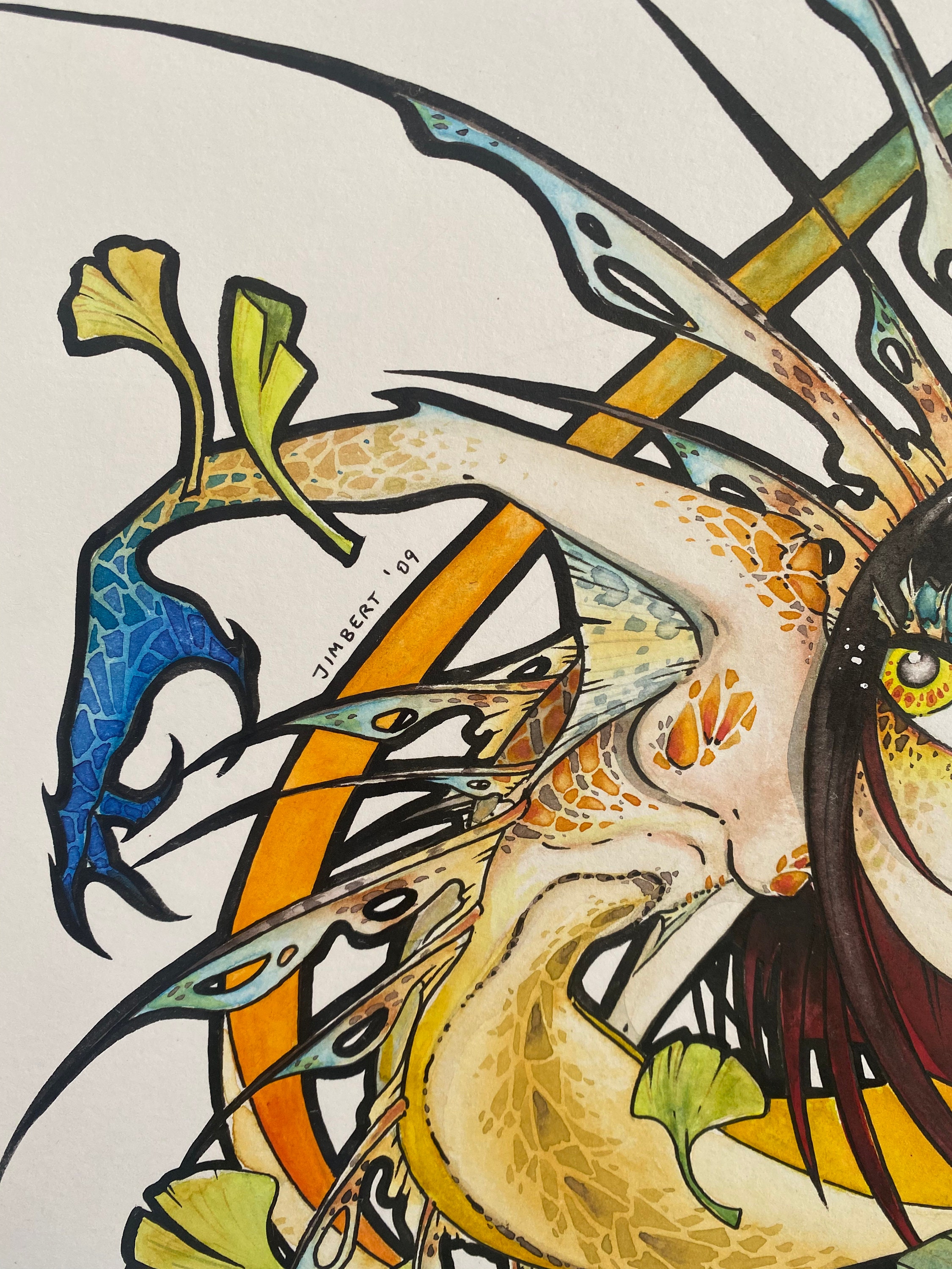 LAMIA, Faerie, Fairy Fantasy, Nature, Illustration, Watercolor ...