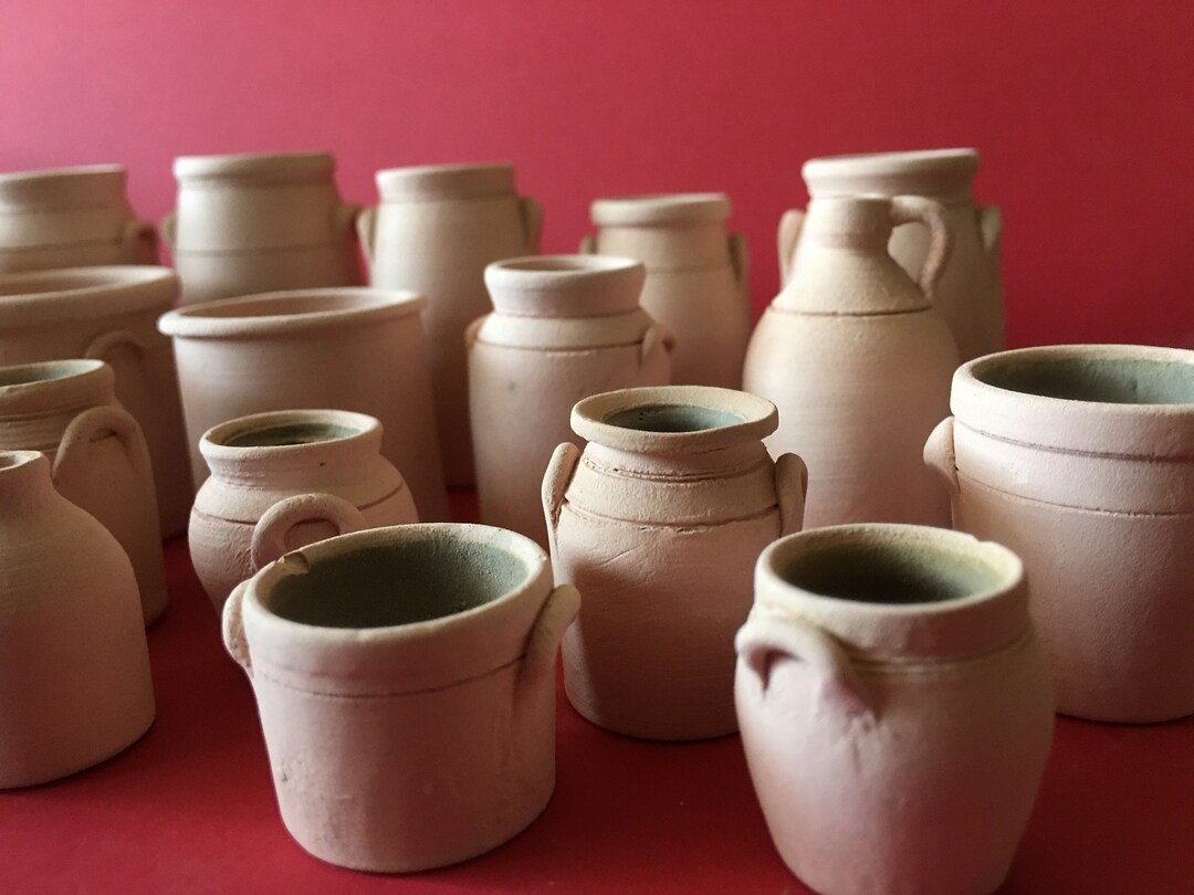 CNC Pottery Decorated Stoneware Minis Special Order W/ Names or Dates ...