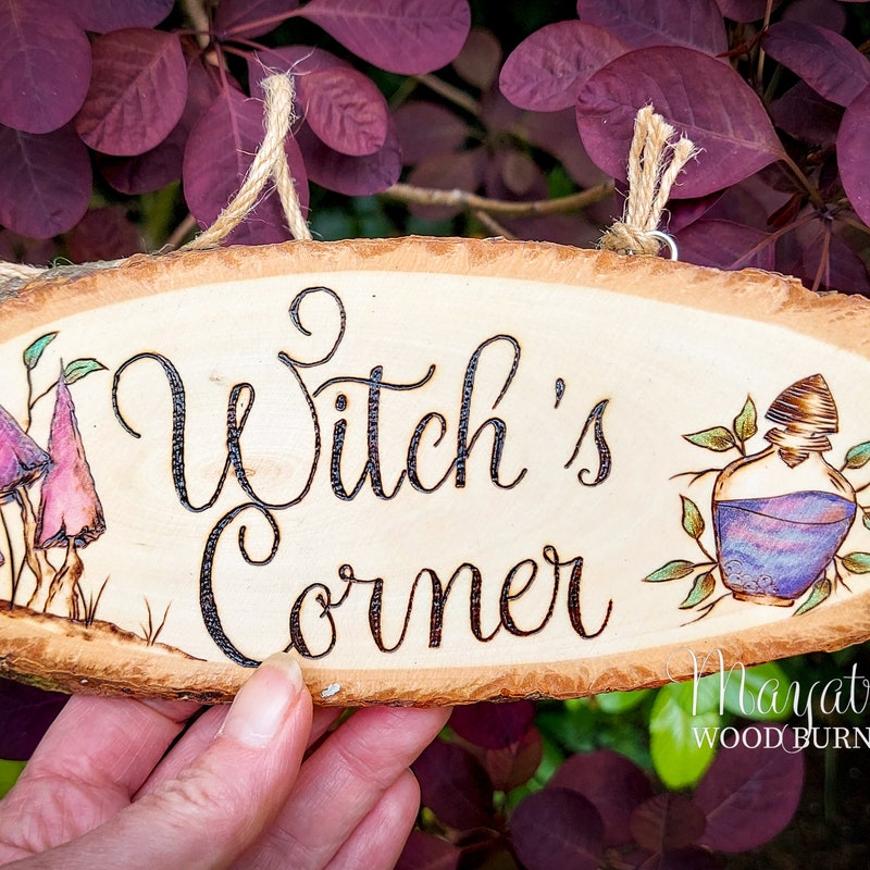 Kitchen Witch Sign - Etsy
