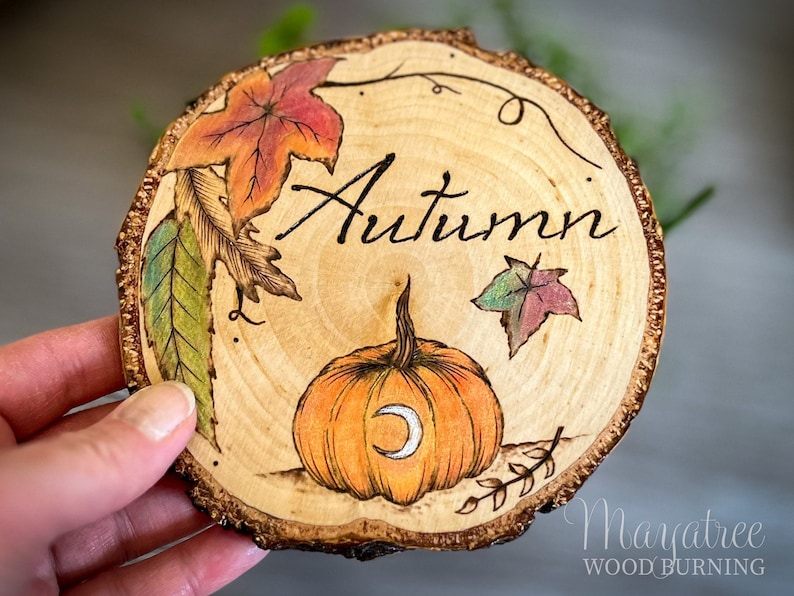 Four Seasons Wooden Hanging Signs. Personalised Seasonal Home Decor ...