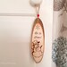 Pyrography Snowman Christmas Decoration, Festive Wood Burned Hanging ...