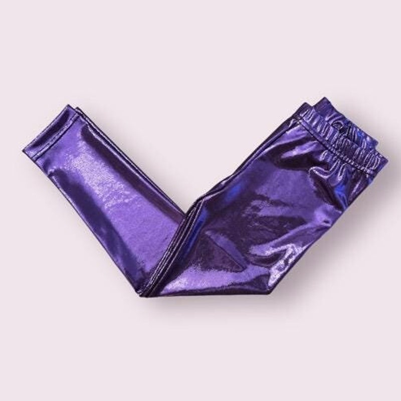 Purple Leggings - Etsy