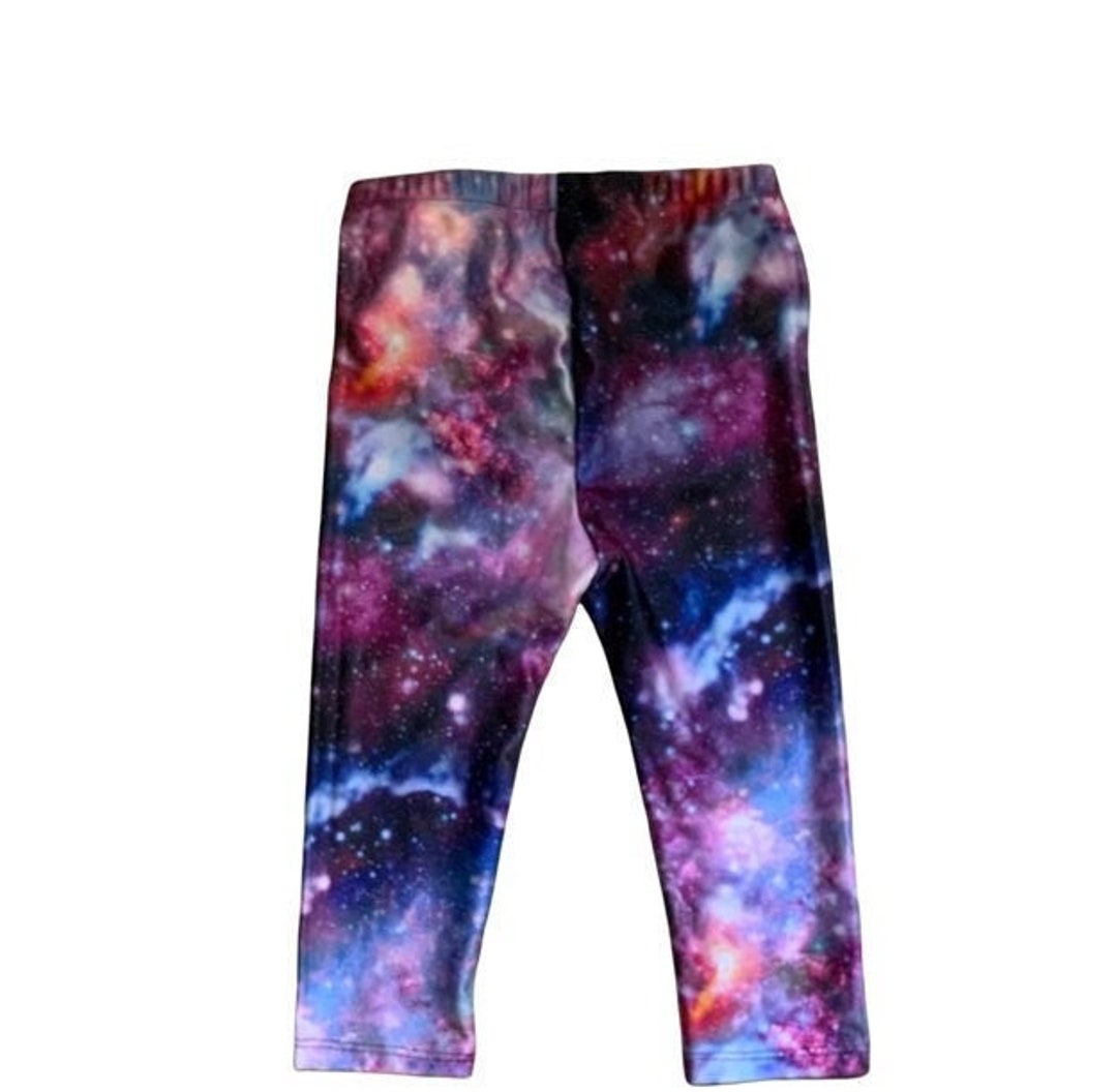 Galaxy Legging for Kid, Space Legging, Space Lover Gift for Tween ...